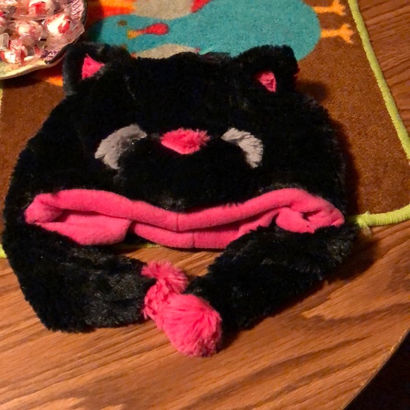 total girl | Accessories | Nwt Girls Black Cat Winter Hat | Poshmark